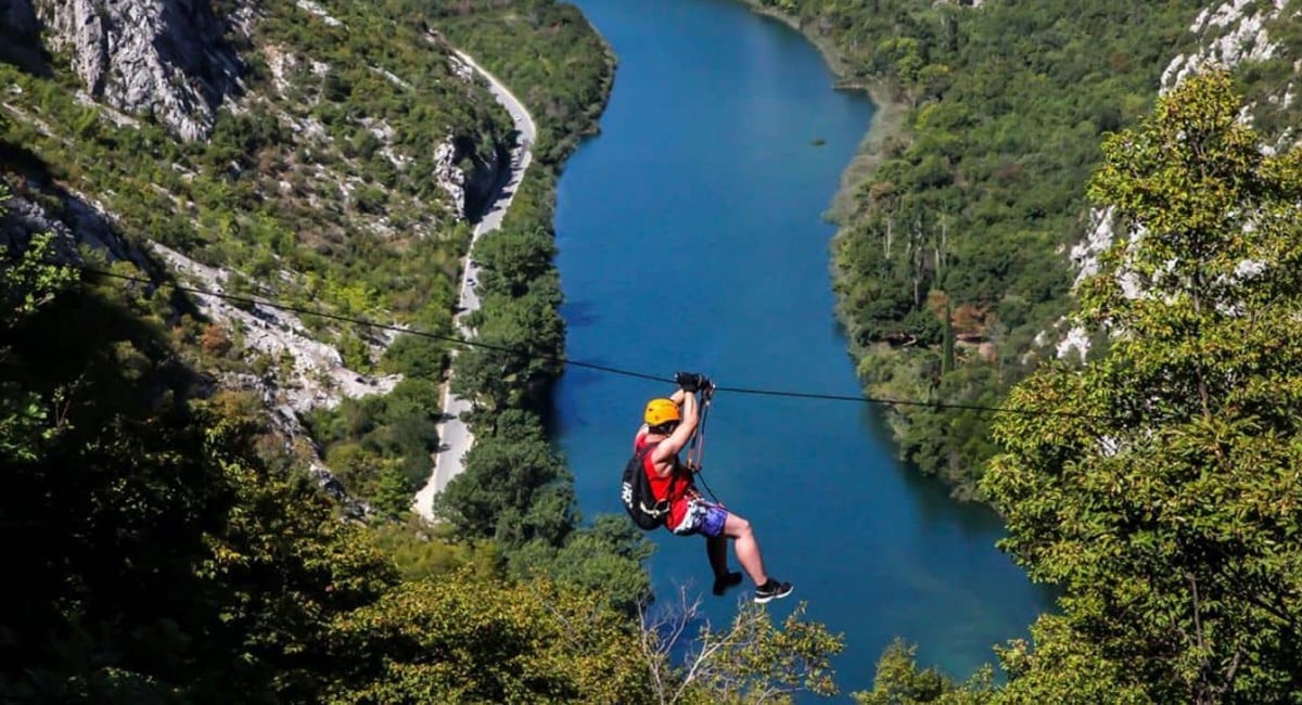 Zip-Line – Omiš Croatia - Sirena