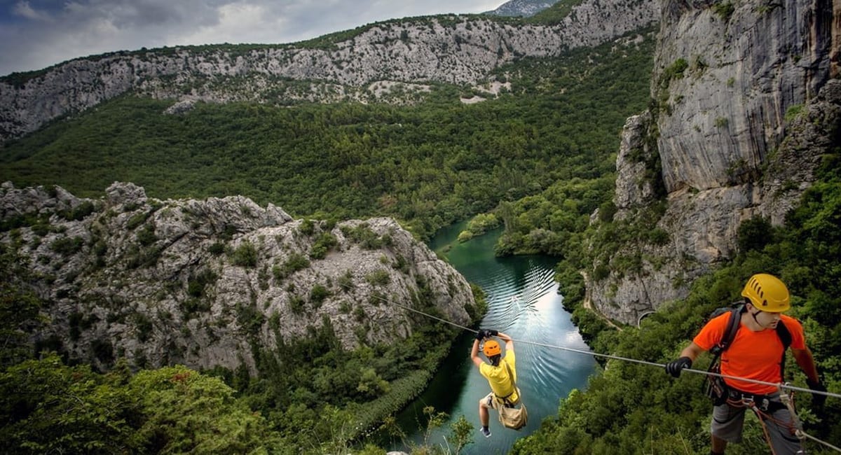 Zip-Line – Omiš Croatia - Sirena